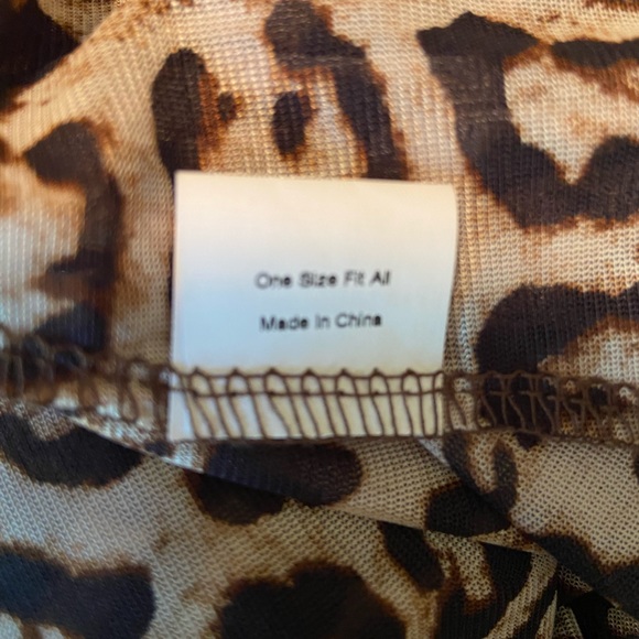 Crazy Train | Tops | Crazy Train Leopard Print Duster | Poshmark